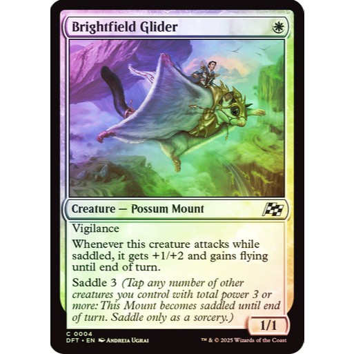 Brightfield Glider - DFT - Common MTG Cards (WOTC) | Shopee Philippines