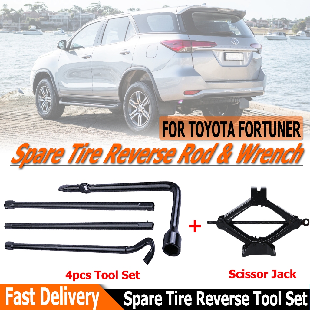For Toyota Fortuner Hilux Innova Revo Spare tire remover Reserve tire ...