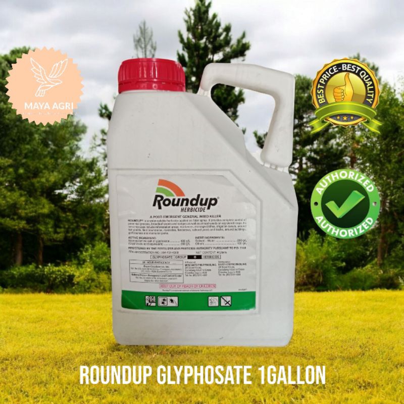 ROUNDUP HERBICIDE 4 LITERS - ROUND UP HERBICIDE 1 Gallon Grass Killer ...