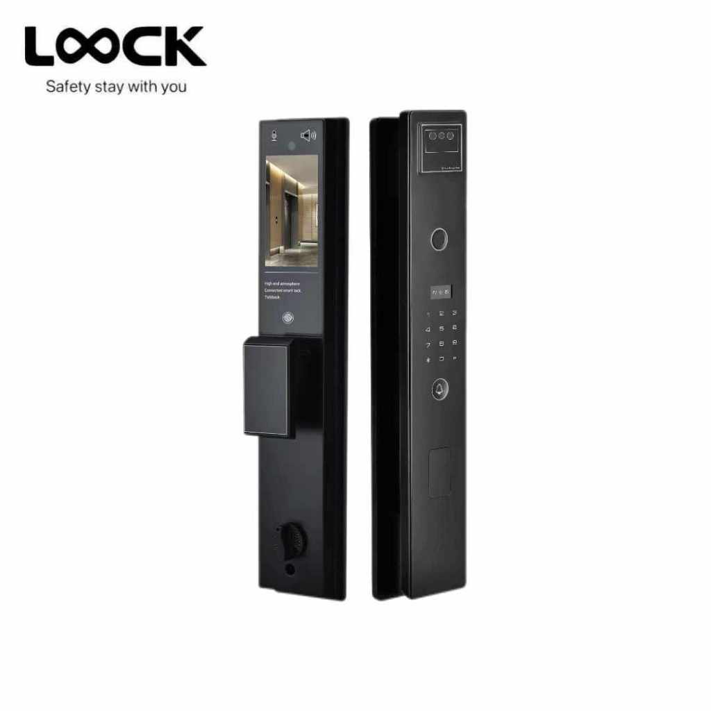 LOOCK F03 Smart Door Lock - Dual Cameras + Dual Batteries ICSee Home ...