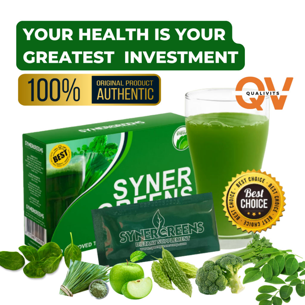 Synergreens Vegetable and Fruit Dietary Supplement Powder with 11 ...