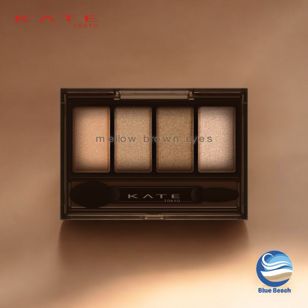 KATE Mellow Brown Eyes/4-Color Eyeshadow Palette/Melting Brown/Sheer ...