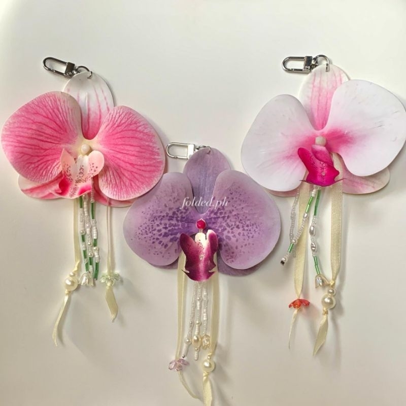 Orchid bag charms by Folded.ph | Shopee Philippines