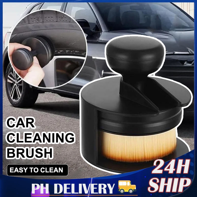 Car Tire Shine Applicator Tire Shine Brush With Stand For Auto ...