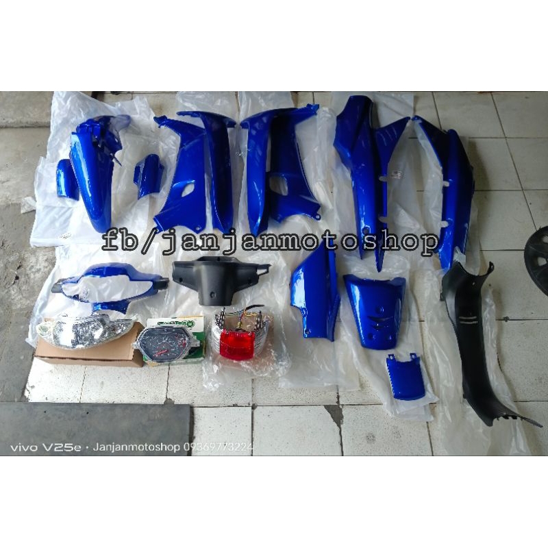 SET FAIRINGS WITHOUT REAR FENDER OLD ALPHA WAVE WITH SHOCK COVER FREE ...