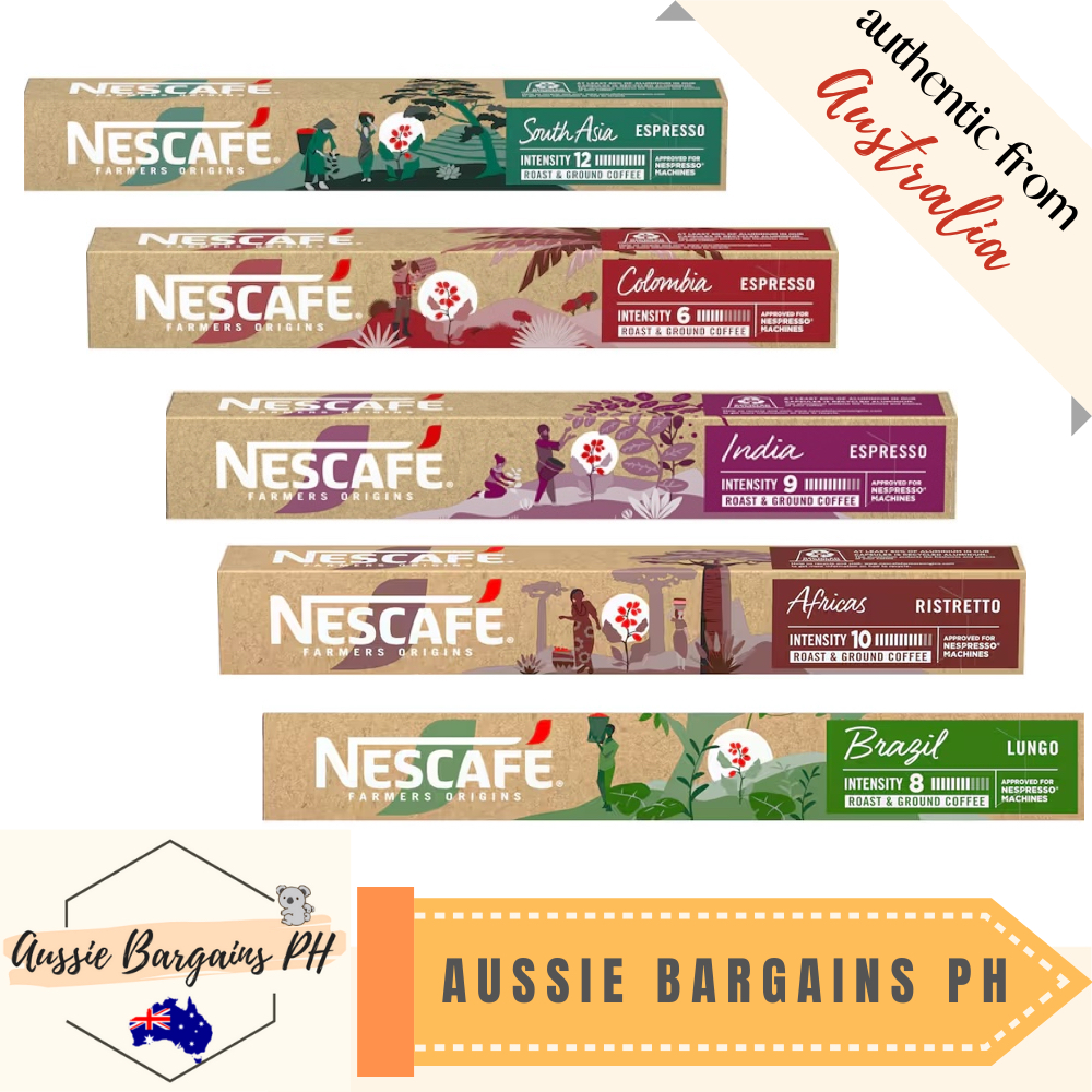 Nescafe Farmers Origins Nespresso Coffee Pods 10pk | Shopee Philippines