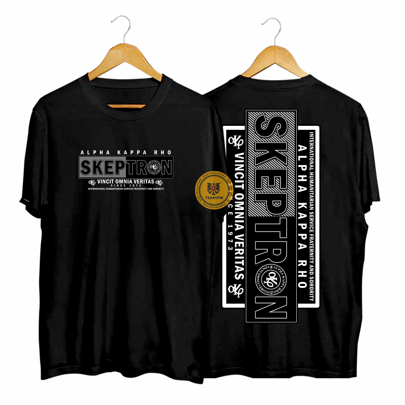 TEAM ITIK CLOTHING Alpha Kappa Rho (VINCIT OMNIA VERITAS) skeprton ...