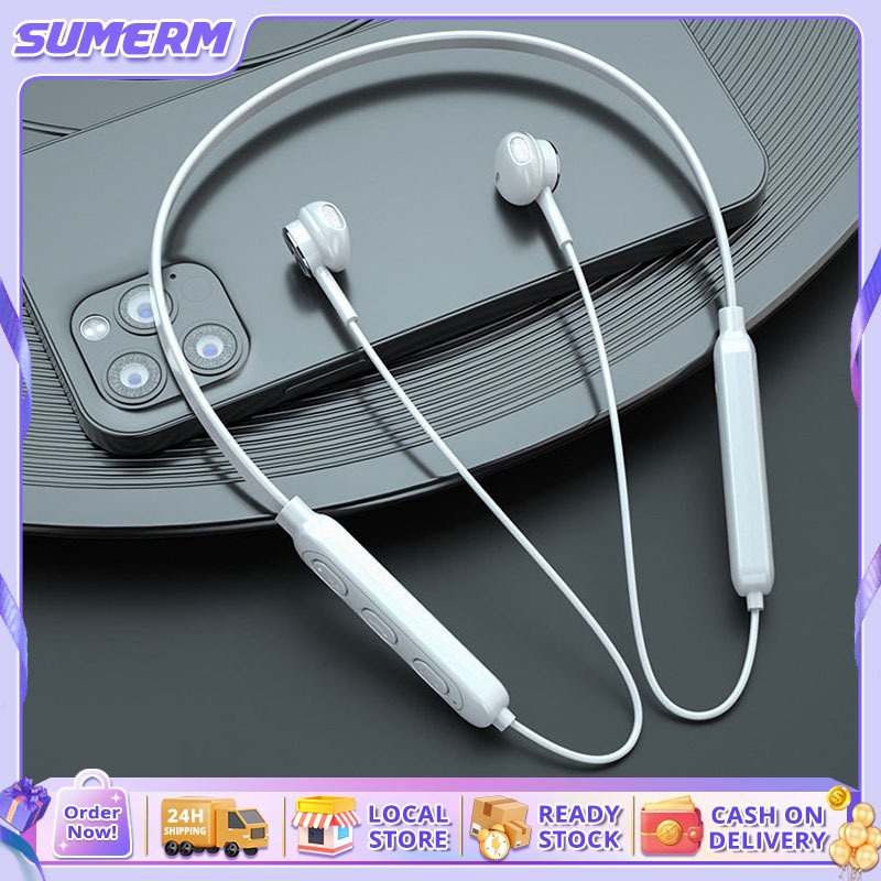 Neck-Mounted Bluetooth Headset Mobile Phone Universal Waterproof ...