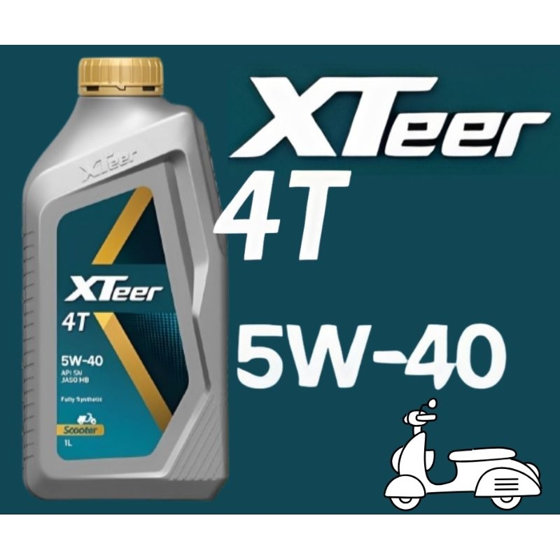 XTeer 4T 5W-40 for Scooter | Shopee Philippines