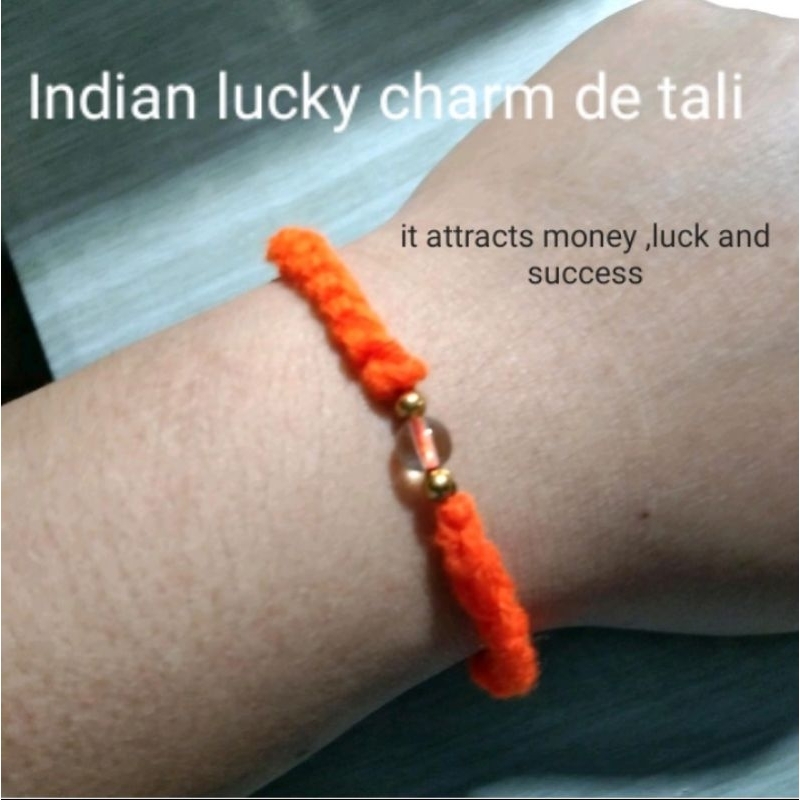 Indian lucky charm de tali ( bracelet) | Shopee Philippines