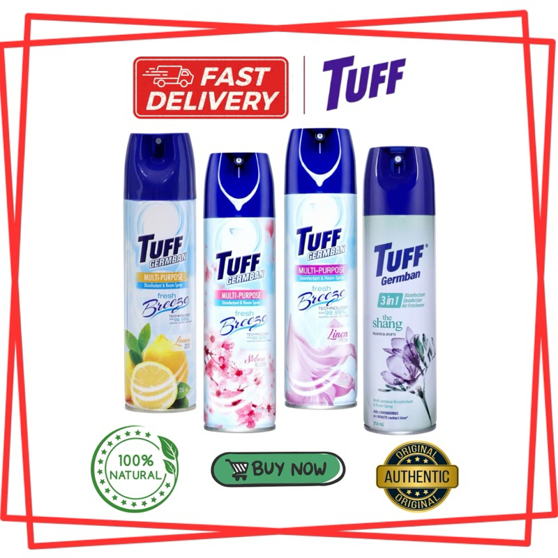 Tuff Germban 250ml Linen, Sakura, Lemon and shang 100% Original ...