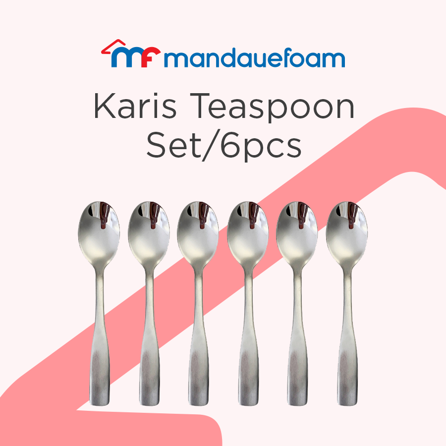 Mandaue Foam Karis Teaspoon Set/6pc | Shopee Philippines