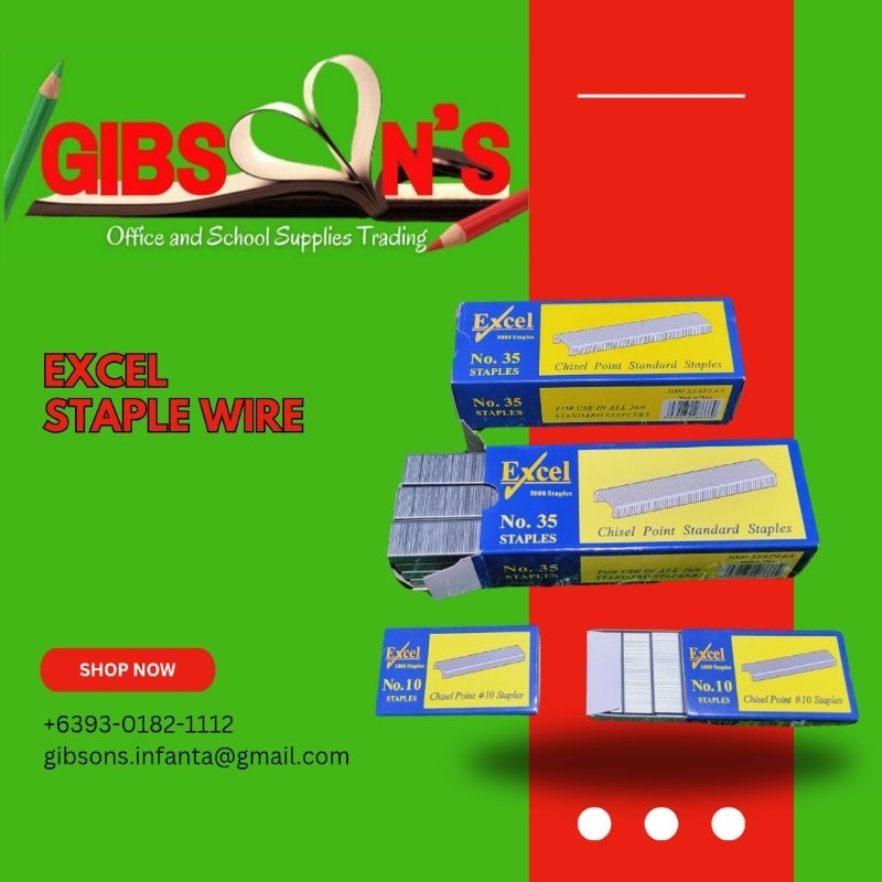 EXCEL Staple Wire No.35 35mm | Shopee Philippines