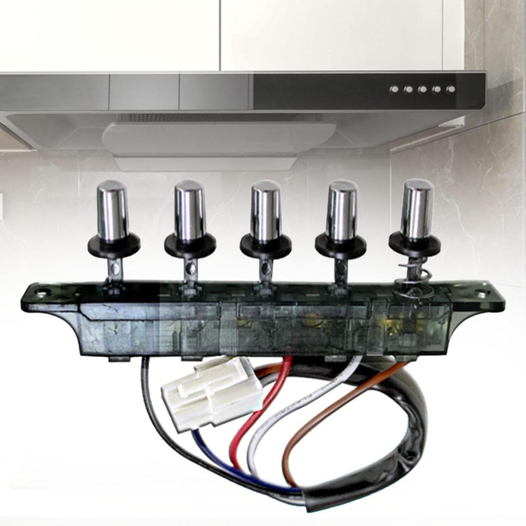 Range Hood Switch 5 Button Universal Switch Panel Controller ...