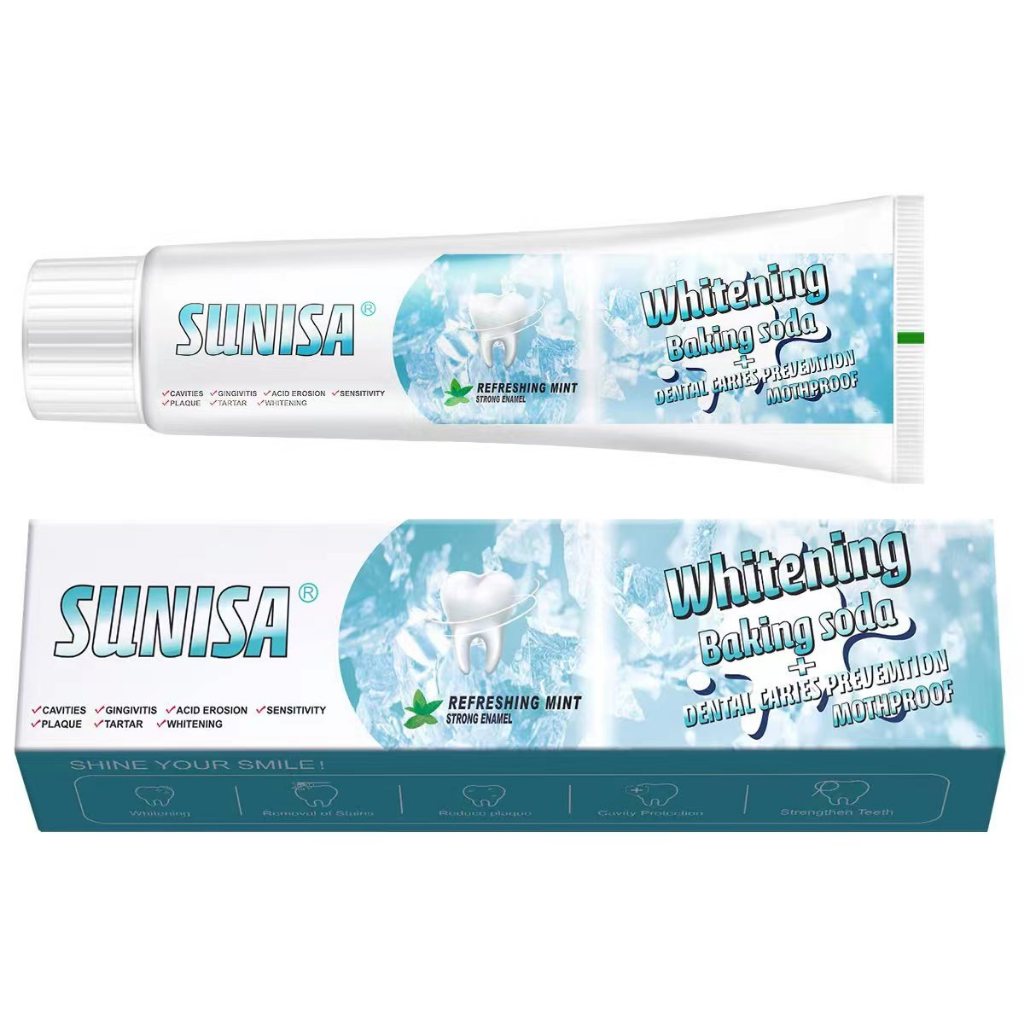 Hyaluronic Acid & Baking Soda Whitening Toothpaste | Deep Clean & Fresh ...