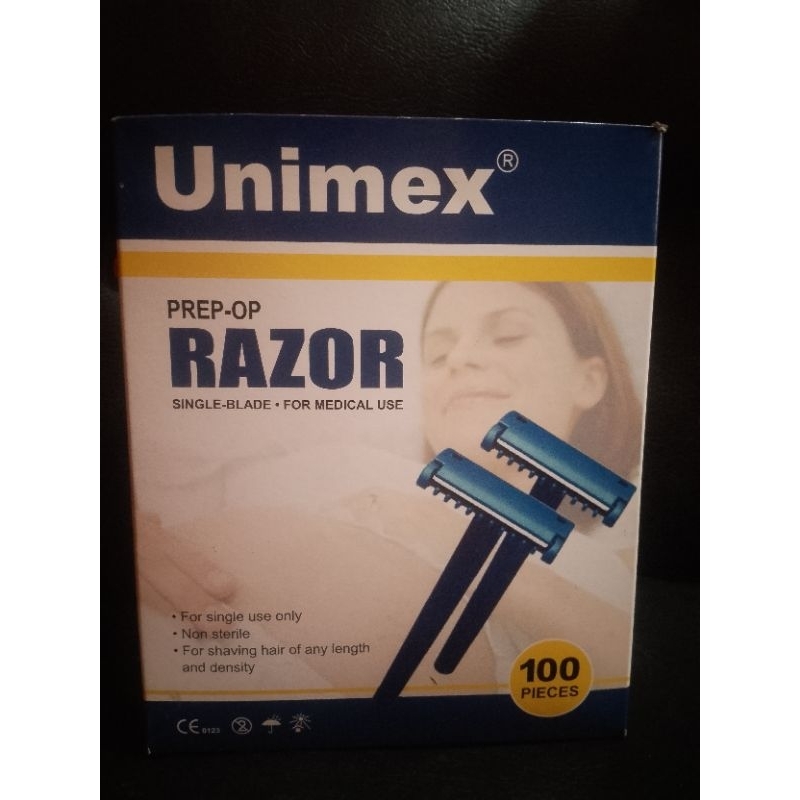 Razor prep-op single blade, medical use | Shopee Philippines