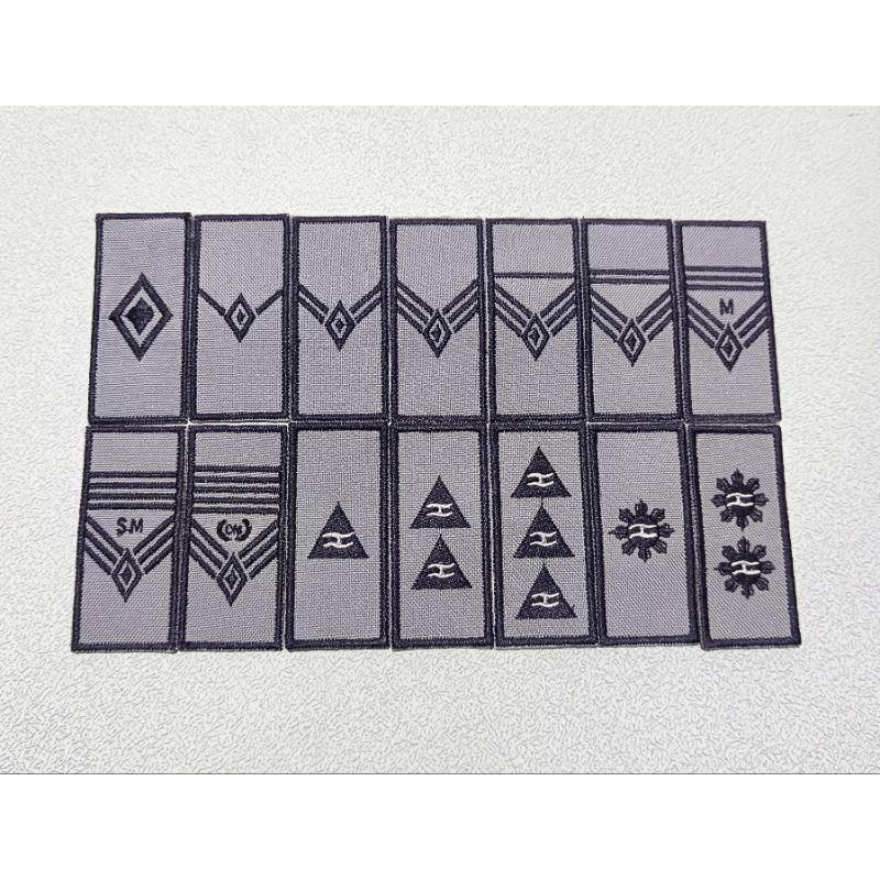 AIRFORCE RANK PATCH W/ VELCRO MAGICTAPE | Shopee Philippines