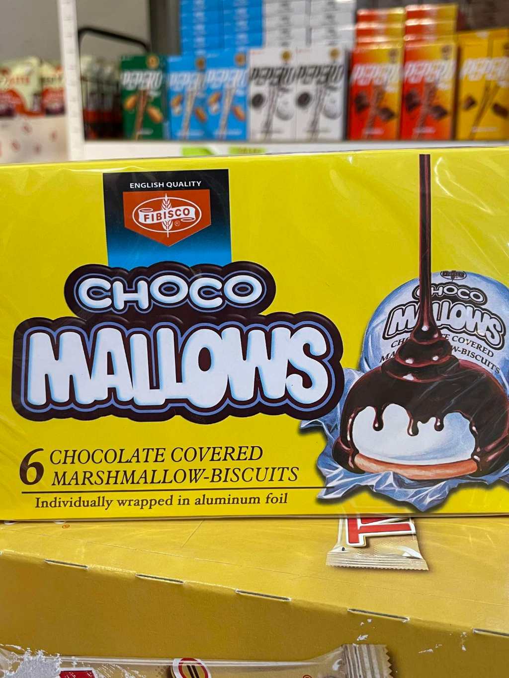 Fibisco Choco Mallows 100g (chocolate covered marshmallow biscuit ...