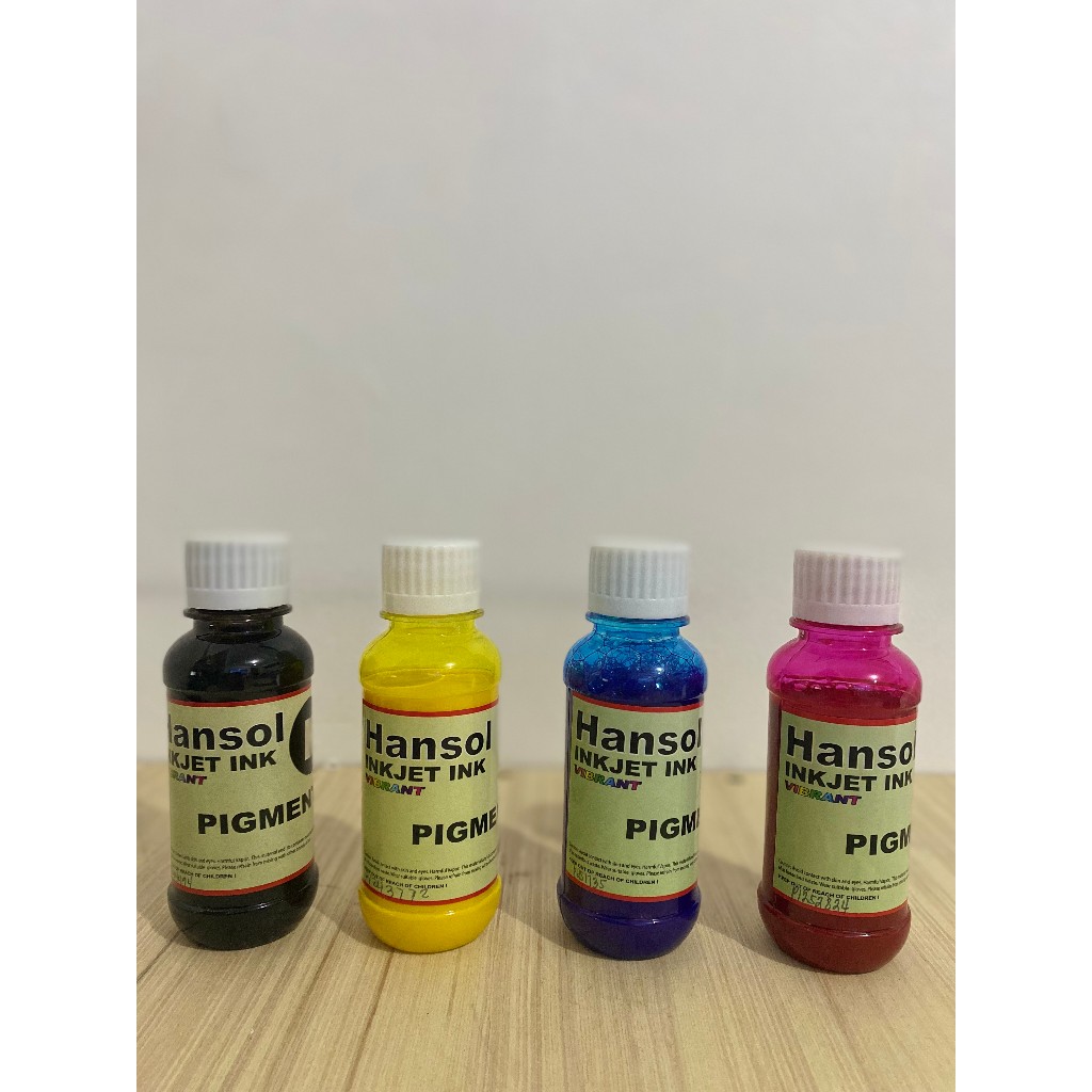 Hansol Universal Pigment Ink for Inkjet Printer 100 ml | Shopee Philippines