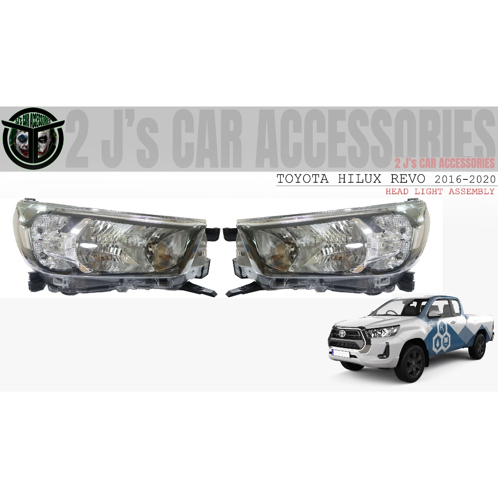 TOYOTA HILUX REVO 2021 TO 2025 HEAD LIGHT / HEAD LAMP ASSEMBLY / SET OR ...