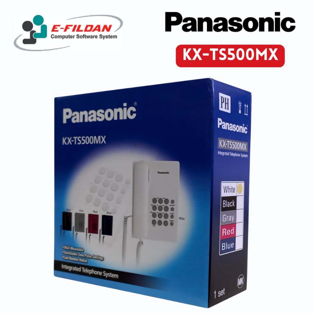 Panasonic KX-TS500MX IntegratedTelephone System | Shopee Philippines