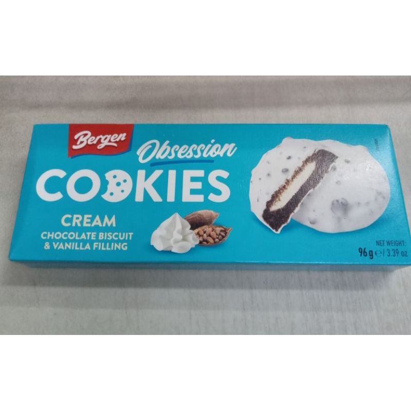 BERGEN OBSESSION COOKIES PEANUT BUTTER& CREAM 96G | Shopee Philippines