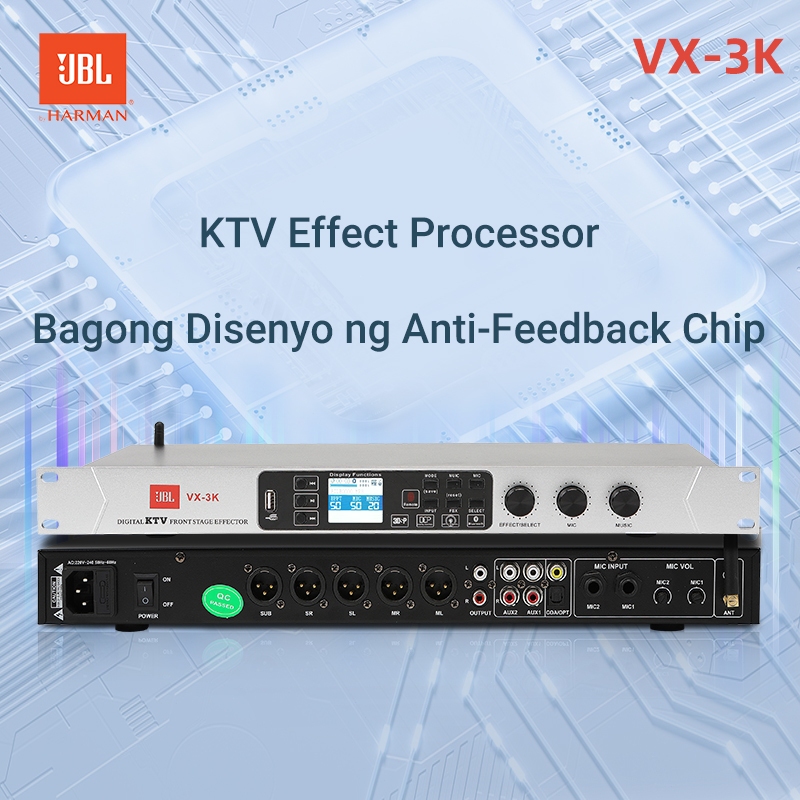 JBL/VX-3K digital audio processor,karaoke mic vocal reverb effects ...
