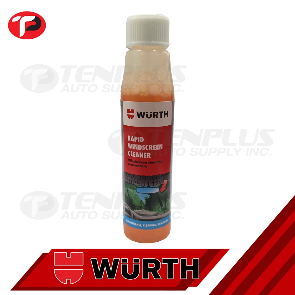 Wurth Rapid Car Windscreen Windshield Glass Cleaner Concentrate 32ML ...