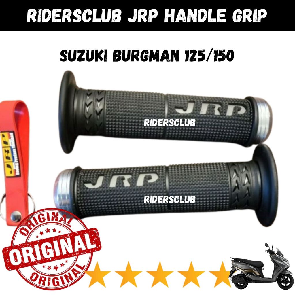 RIDERSCLUB JRP HANDLE GRIP for Suzuki Burgman 125 / 150 W/ KEYCHAIN ...
