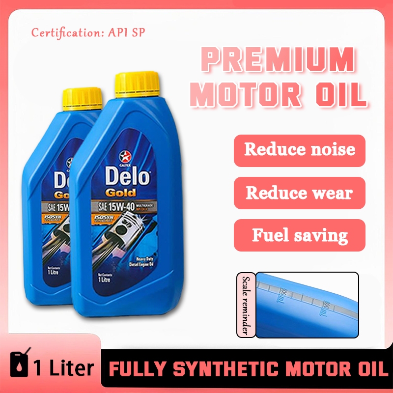 Heavy Duty Car Engine Oil Delo Gold 15W-40 1L for Diesel Multigrade ...