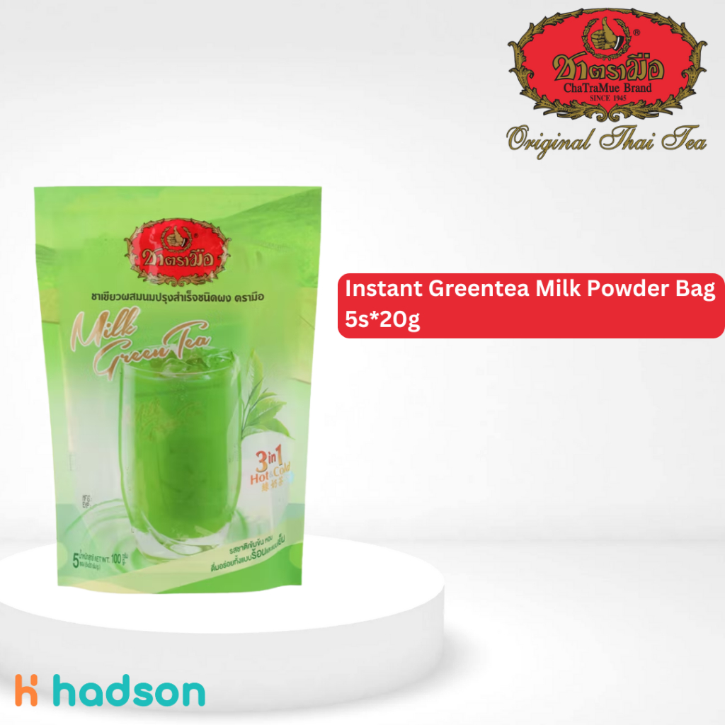 CHA TRA MUE - Original Can 200g | Instant Greentea Milk Powder ...