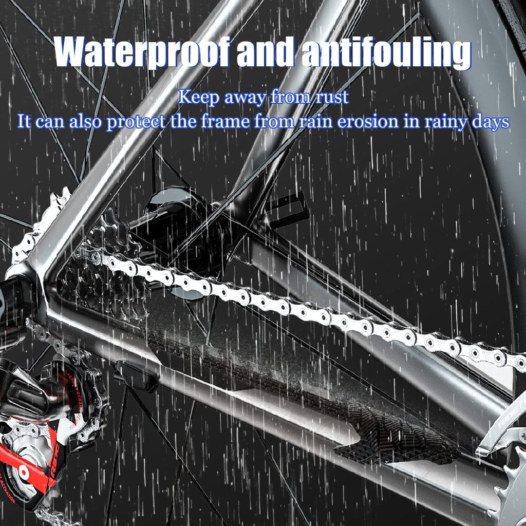 Bike Chain Guard Silicon RB Frame Protection Sticker Chainstay Guard Pad MountainBike SKIN ...