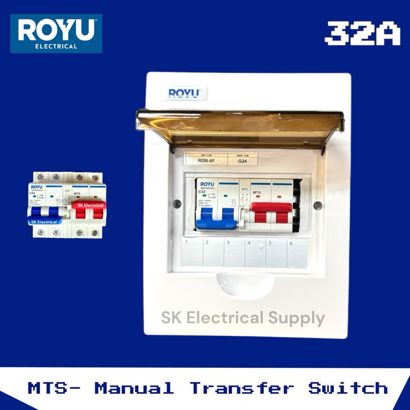 ROYU MTS Manual Transfer Switch - SK Electrical Supply | Shopee Philippines