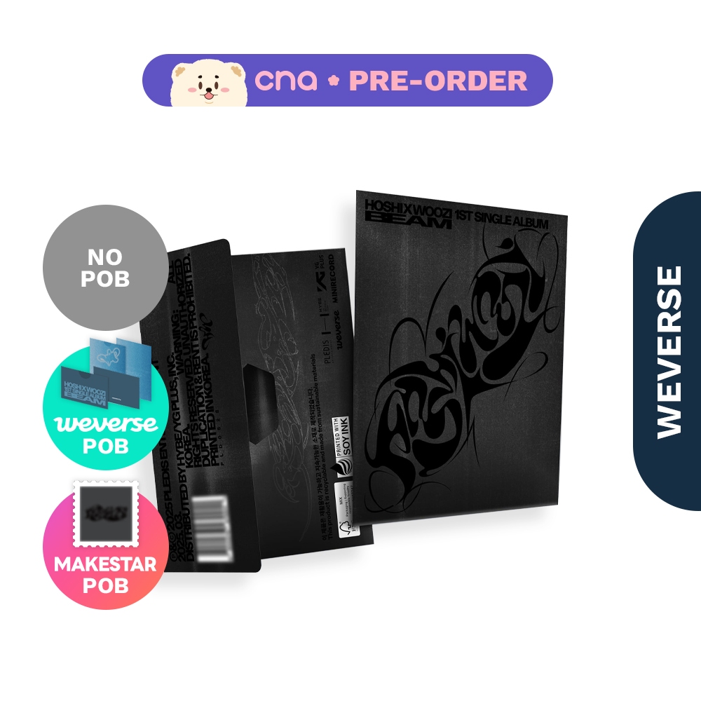 CNA (Pre-Order) HOSHI X WOOZI - BEAM (Weverse Albums Ver.) | Shopee Philippines