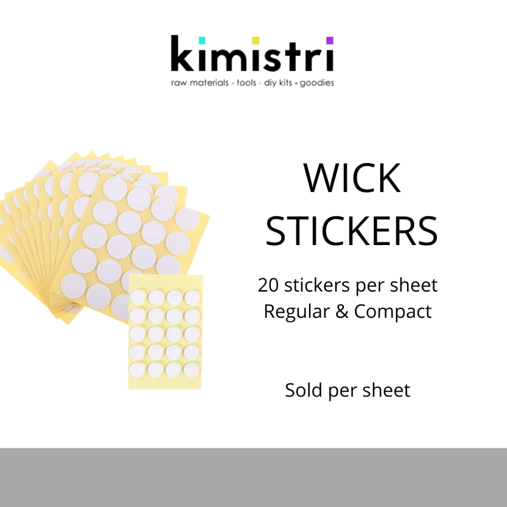 Wick Stickers for Candlemaking Double-sided Adhesive (Premium Quality ...