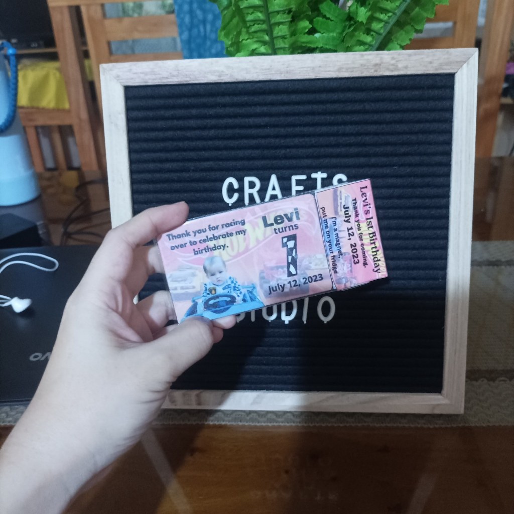 ATM Size Ref Magnet | Ref Magnet Souvenir | Wedding | Birthday | Custom ...