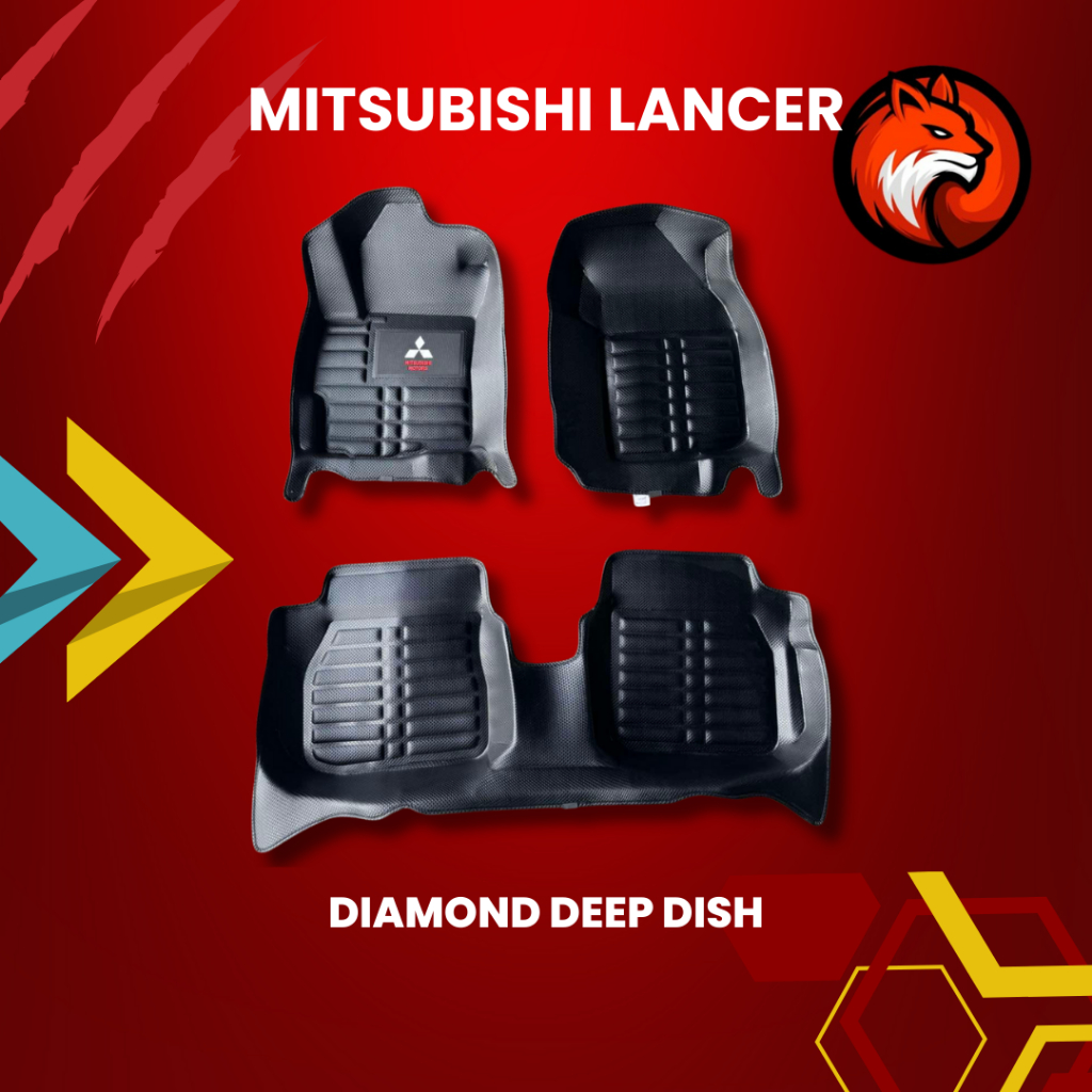 Mitsubishi Lancer Itlog Premium Diamond Deep Dish Car Mating, 5D ...