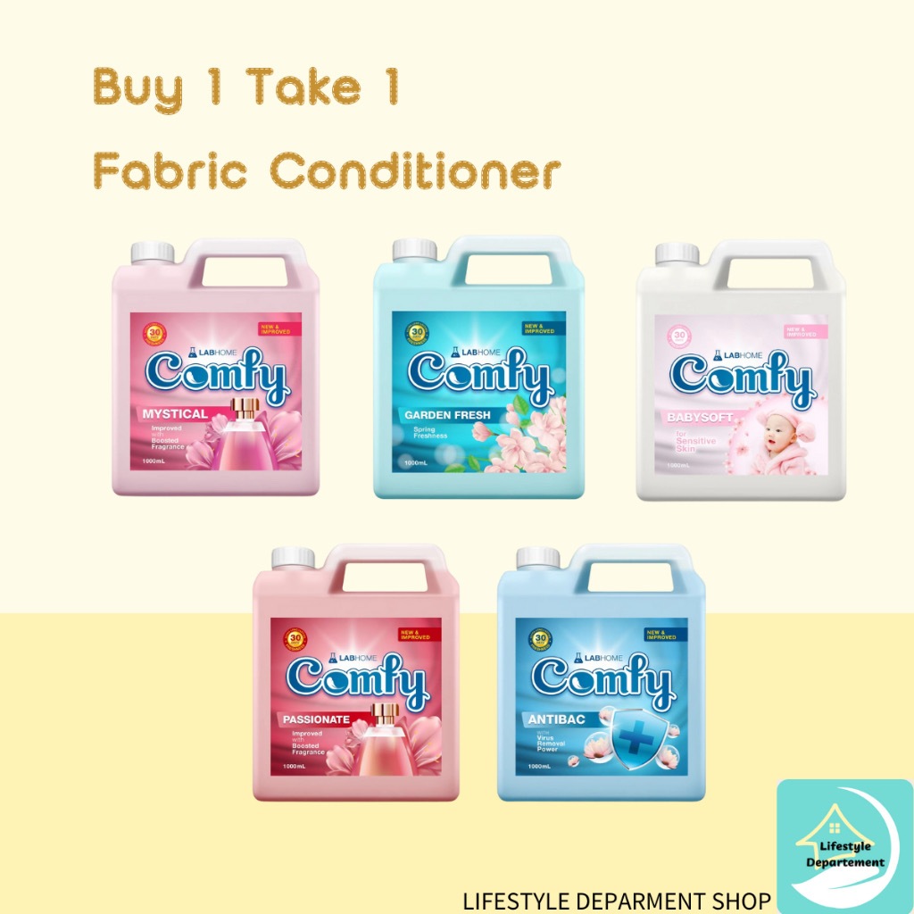 【BUY 1 take 1】 LABN' CARE comfy liquid Fabric Conditioner &Softeners ...