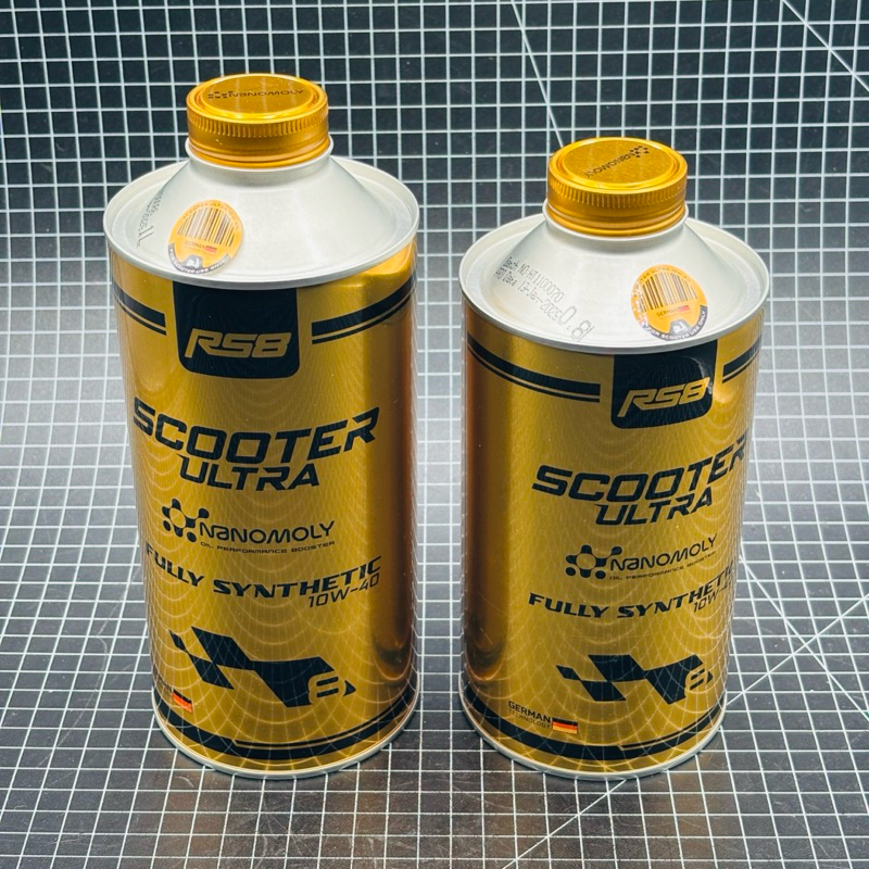 RS8 SCOOTER ULTRA x NANOMOLY FULLY SYNTHETIC 10W40 800ML/1000ML ...