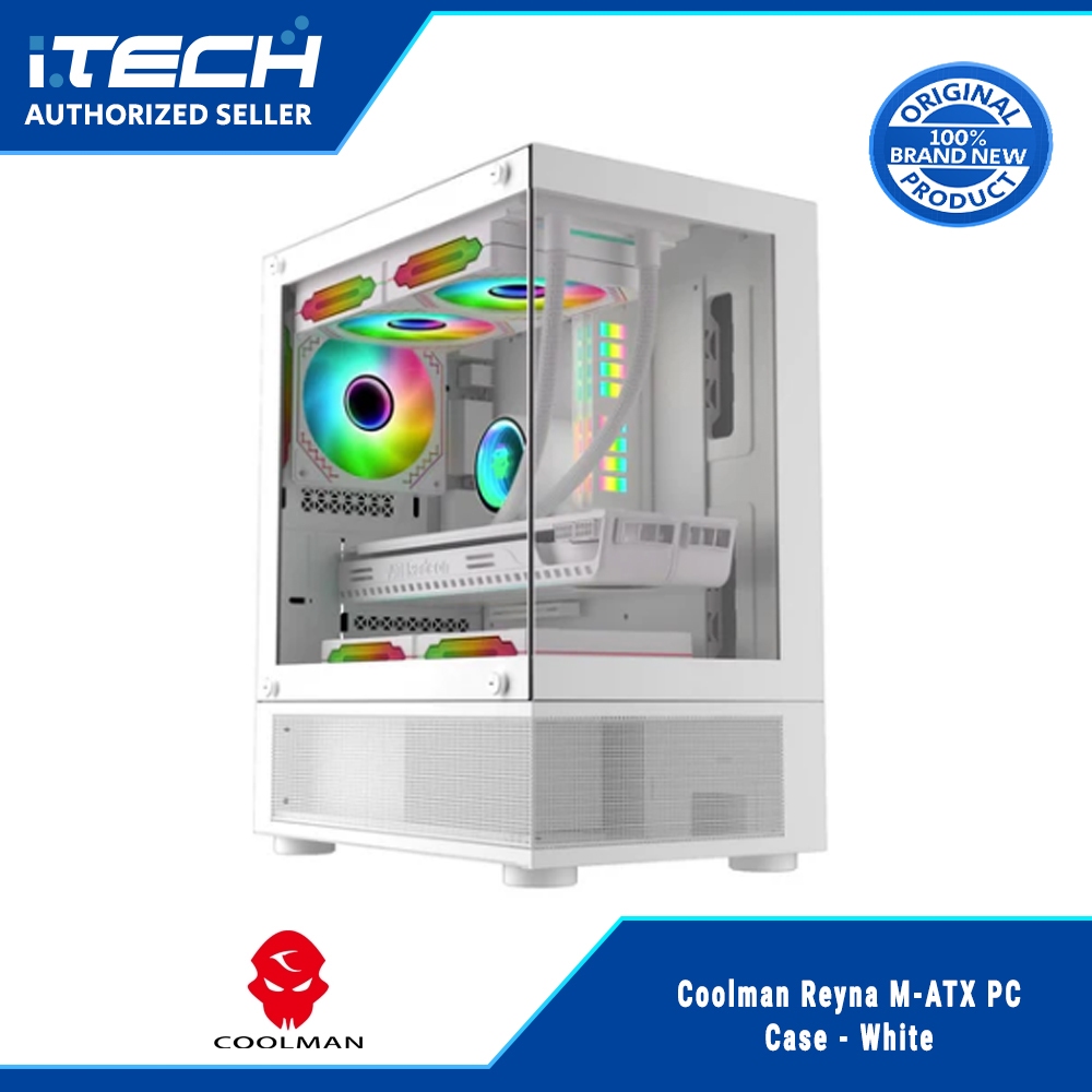 Coolman Reyna M-ATX PC Case | Shopee Philippines