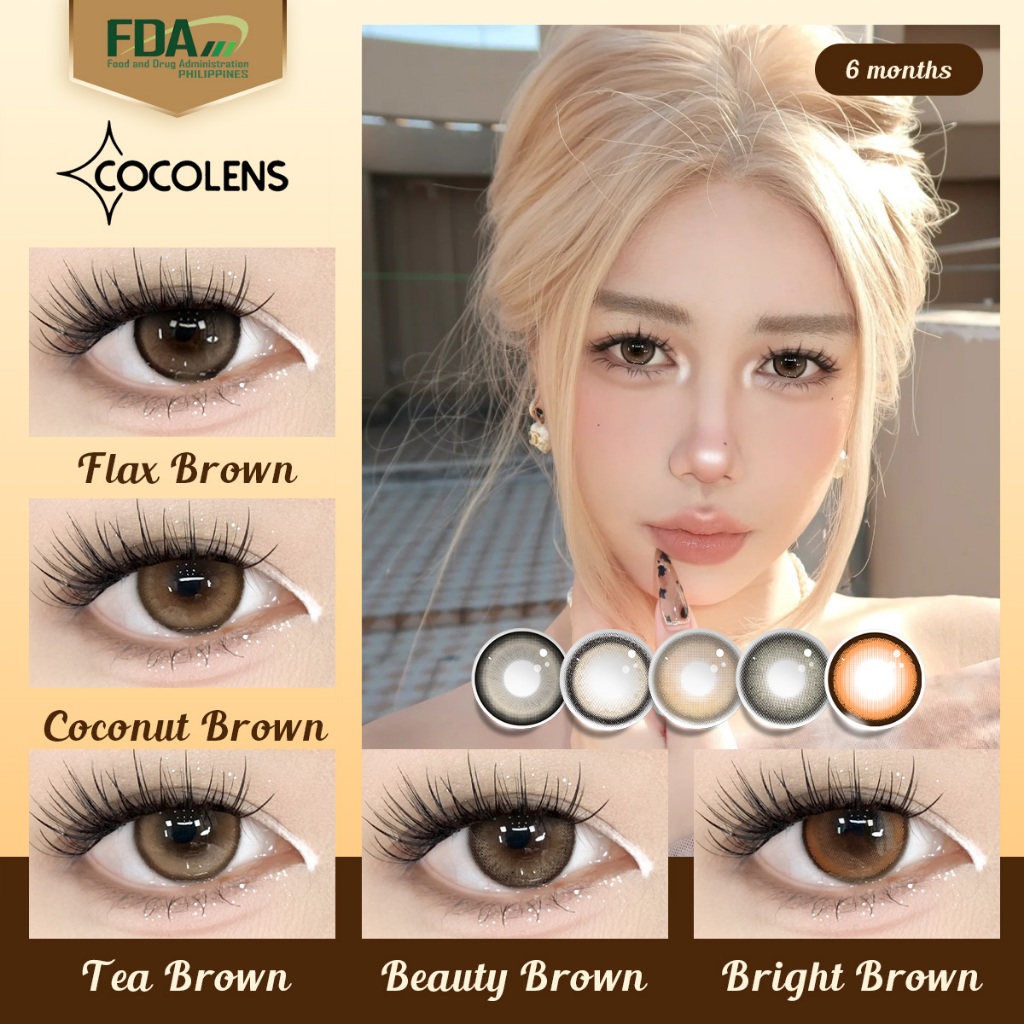 COCOLENS Contact lens 14.2-14.5MM Daily Comfort Colored Contact Lenses ...