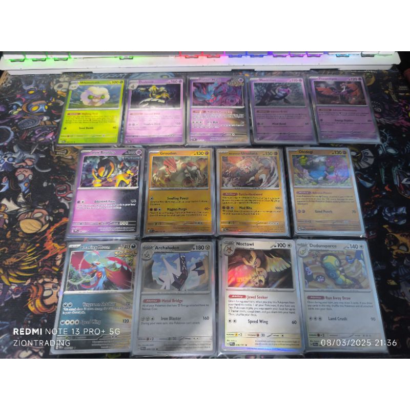 Pokemon TCG Prismatic Evolution Rare/Reverse | Shopee Philippines