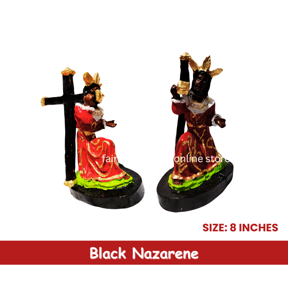 Poong Hesus Nazareno Black Nazarene Statue 8 inches Quiapo Church ...