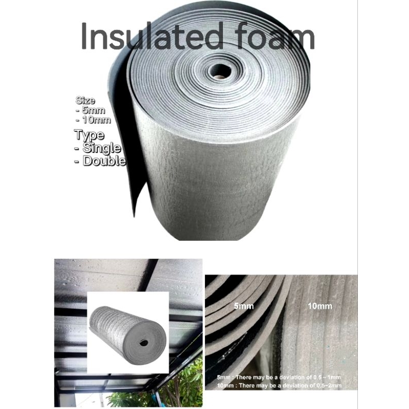 COD Insulation foam Polyethylene PE Foam Wrap Heat Packaging White ...