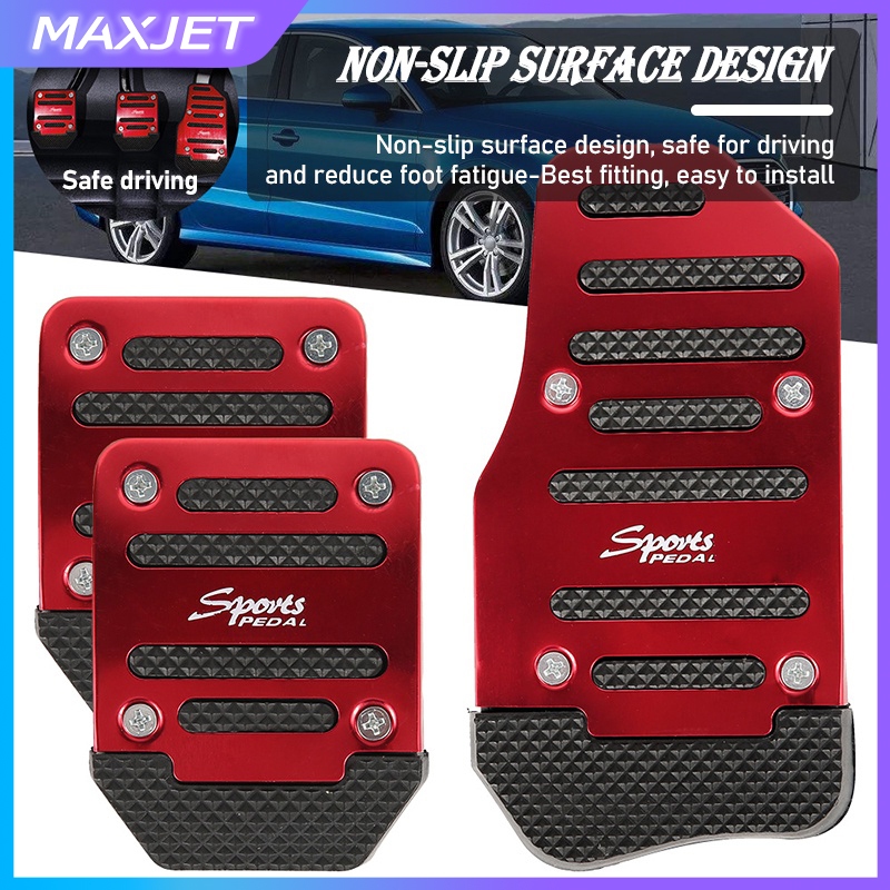 Universal Anti-skid Pedal Car Pedals Set Brake and Gas Accelerator ...