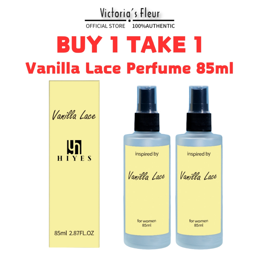 【Buy 1 Take 1】Vanilla Lace Scent Perfume Collection Oilbase 85ml ...
