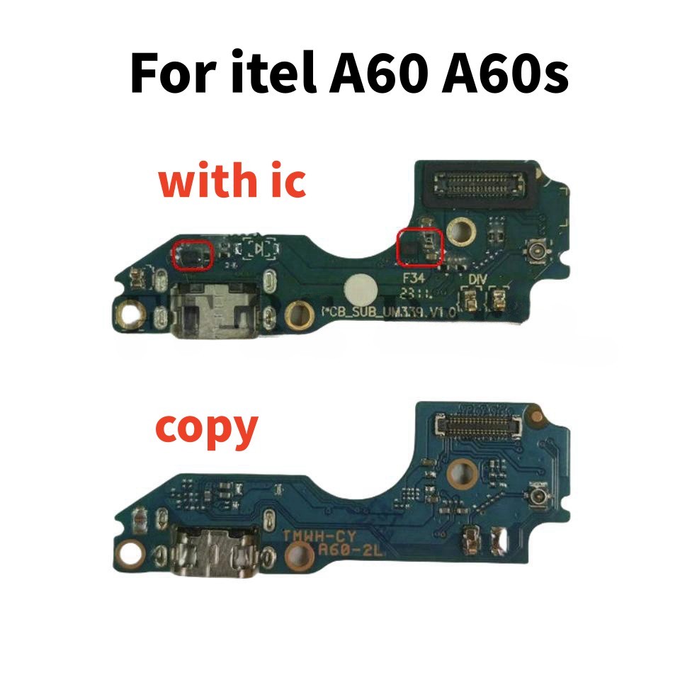 For itel A60 A60s A662Lm USB Dock Charger Port Plug Jack Microphone MIC ...
