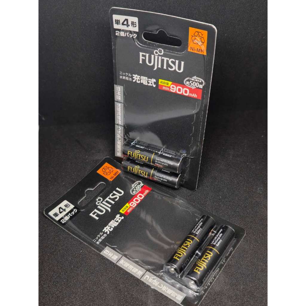 Fujitsu AAA Rechargeable HR-4UTHC 1.2V 900mAh NiMH Low Self Discharge ...