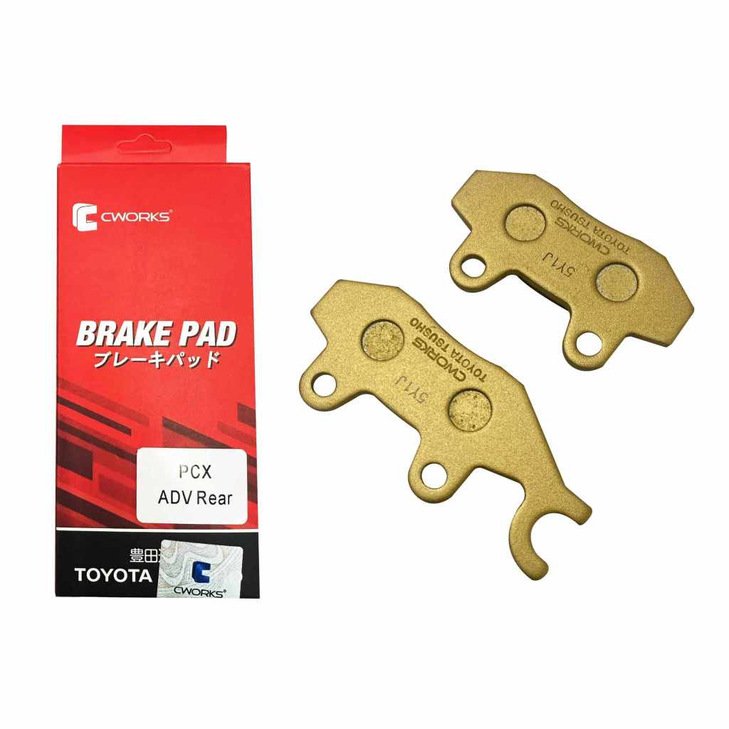 CWORKS Toyota Genuine Brake pads for Mio i 125/Nmax/Click/Beatfi ...
