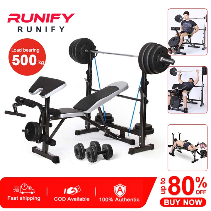 Multifunctional Bench Press Chair Weightlifting Bed Push-Up and Sit-Up ...